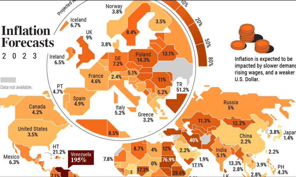 Mapped: Global Energy Prices, by Country in 2022